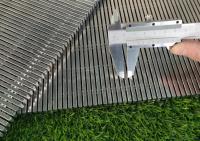 China 304 Stainless Steel Wedge Screen Filter Slot Size 150 300 750 Microns Panels for sale