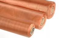 China 180 200 250 100 % Pure Copper Woven Wire Mesh Ultra Thin for sale