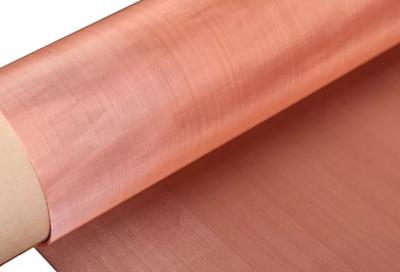 China 180 200 250 100 % Pure Copper Woven Wire Mesh Ultra Thin for sale