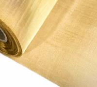 China Yellow 0.150mm Brass Woven Wire Mesh 8 15 27 50 110 Mesh for sale