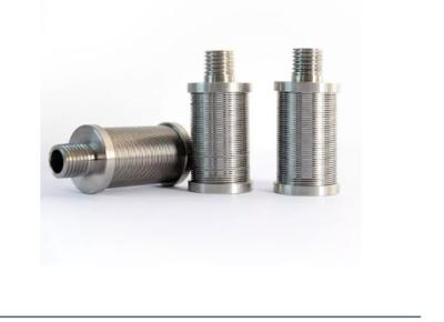 China 304 316l Wedge Wire Filter Nozzle Resist High Temperature for sale