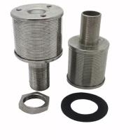 China 304 316l Wedge Wire Filter Nozzle Resist High Temperature for sale