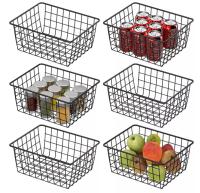 China Stainless Steel 304 Small Wire Mesh Baskets Kitchen Wash Vegetable Fruit for sale