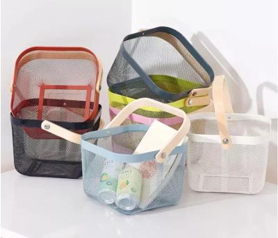 China Steel Organizer Iso Wire Mesh Basket Plain Weave for sale