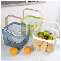 China Steel Organizer Iso Wire Mesh Basket Plain Weave for sale