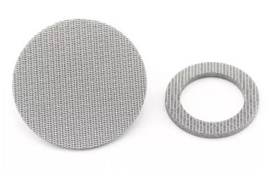China 304 316 Stainless Steel Metal Filter Disc 20-200 Micron Wire Mesh Round for sale