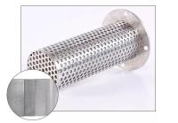 China 2mm 3 5 6 8mm Perforated Filter Tube Round Hole 304 316 Stainless Steel Metal for sale