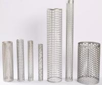 China 30mm 50mm Round 304 Stainless Steel Filter Mesh Perforated Metal Tube for sale