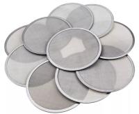 China Perforated Round Metal Filter Porous Stainless Steel Discs High Temperature Resistance for sale