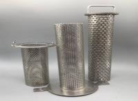 China Tube Custom 304 Stainless Steel Wire Mesh Water Filter Micron Cylinder for sale