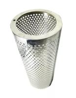 China Metal 304 316 Stainless Steel Perforated Filter Tube Wire Mesh Metallic for sale