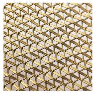 China Decorative Metal Mesh Resistance  Acid Architectural Woven Wire Mesh Panel for sale