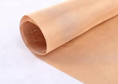 China Non Magnetic 600mm Width 250mesh Copper Woven Wire Mesh For Computer Room for sale