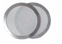 China Industrial 0.01mm Thick SUS 316L Wire Mesh Water Filter , Metal Filter Disc for sale
