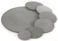 China SGS Certified 90% 2.5um Stainless Steel Filter Disc For Particle Removal for sale