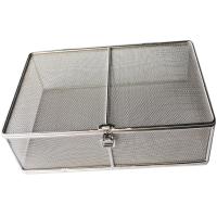 China Rust Proof 220mm Width 290mm Length Square Mesh Basket For Medicine for sale
