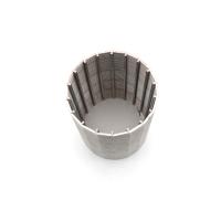 China Stainless Steel Wedge Wire Filter For Koi Pond, Rotating Drum Metal Filter for sale