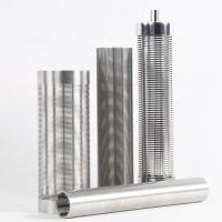China Stainless Steel Wedge Wire Filter For Koi Pond, Rotating Drum Metal Filter for sale