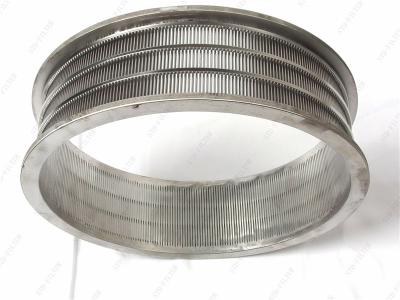 China Customized 99% Wedge Wire Filter Element , Wire Mesh Filter For Mining And Energy for sale