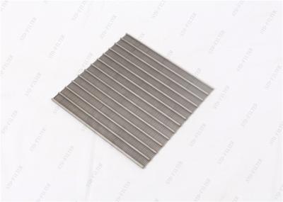China Good Surface 0.8mm Slot 600mm Length Johnson Vee Wire Screen High Strength for sale