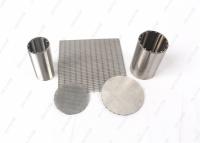 China 304 SS Industrial Sewage Self Cleaning Filter Element Wedge Shape Basket Type for sale