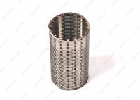 China ID 150mm 2mm Slot Sintered Wire Mesh Filter For Well Drilling for sale