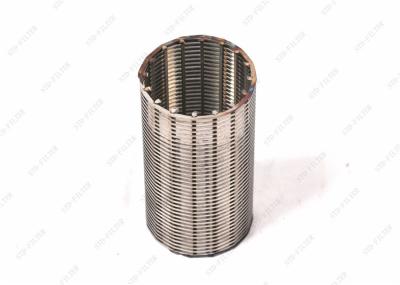 China ID 150mm 2mm Slot Sintered Wire Mesh Filter For Well Drilling for sale