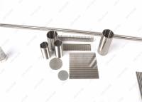 China Firm Structure Slot 0.05mm Diameter 120mm Wedge Screen Filter , Vee Wire Screen for sale