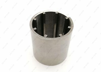China High Precision 99% 60mm Width Wedge Wire Mesh , Fine Mesh Screen Filter for sale