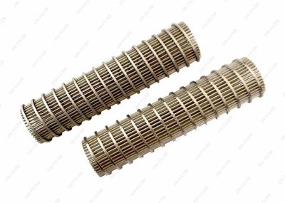 China Customized SUS304 0.04mm Slot Wire Mesh Water Filter For Mine for sale