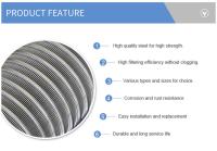 China Anti Corrosion Stainless Steel 304 0.4mm Hydro Sieve For Grain for sale