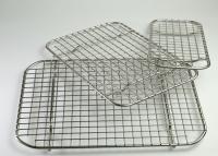 China ISO9001 Certified Diameter 380mm Grill Tray Rack , Round BBQ Grill Rack for sale