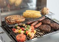 China Customized 450mm Diameter Grill Tray Rack Elevated Rectangular for sale