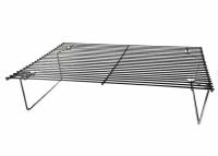China Rectangle 16'' Portable Detachable Folding BBQ Grill Rack Elevated for sale