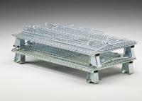China 34 Inches Stackable Wire Storage Baskets for sale