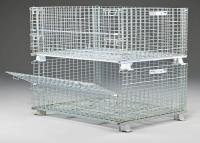 China 34 Inches Stackable Wire Storage Baskets for sale