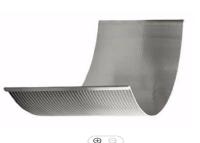 China ID 100mm Stainless Steel 304 Sieve Bend Screen Corrosion Resistance For Food and Beverage for sale