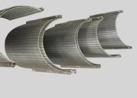 China 99% 0.1mm Wedge Wire Sieve Bend Screen For Petroleum Exploitation for sale