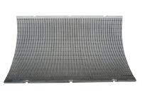 China 3m Length 0.4mm Sieve Bend Screen , Wedge Wire Filter Element For Distilling for sale