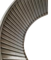 China Curved Customized 99% Sieve Bend Screen For Waste Water Wear Resistance for sale