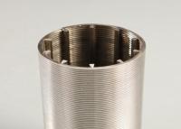 China Stainless Steel Wedge Shaped Screen Welding Mine Johnson Filter Element for sale