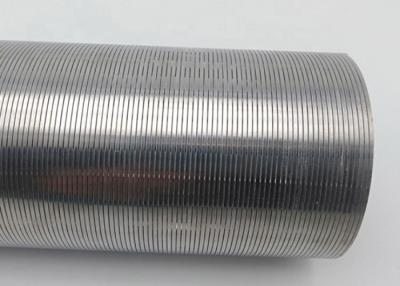 China Customized Curved 300mm Diamter Wedge Wire Pipe For Oil Exploitation for sale