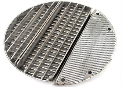 China Food Grade 0.1mm Slot 1200mm Dia Wedge Wire False Bottom , Lauter Tun Screen for sale
