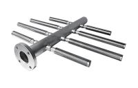 China Long Life Slot 0.2mm Wedge Screen Filter Lateral With Header Pipe for sale