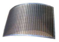 China Stainless Steel Cartridge Wedge Screen Filter Water Fine Mesh Sieve Screen for sale