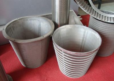 China Stainless Steel 316 OD 340mm Fine Mesh Screen Filter For Cornstarch for sale