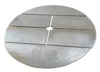 China Round Stainless Steel 316 3mm Wedge Wire False Bottom Customized for sale