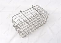 China 150mm Width 280mm Length Wire Mesh Storage Baskets For Laundry for sale