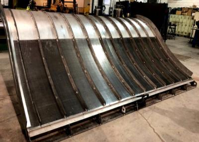 China CE Certified 0.6mm Static Sieve Bend Screen Corrosion Resistant Durable for sale