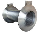 China Ss 316 And 304 Wedge Wire Strainer Trommels Flanges And Stiffeners Anti Rust Corrosion for sale